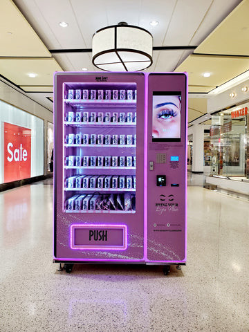 Touch screen a 21,5 pollici rosa caldo di Lash Vending Machine With del ...
